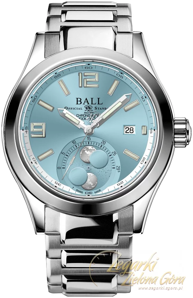 Ball NM2028C-S45C-IBE ⌚ Engineer II Moonphase COSC Chronometer 43mm ...