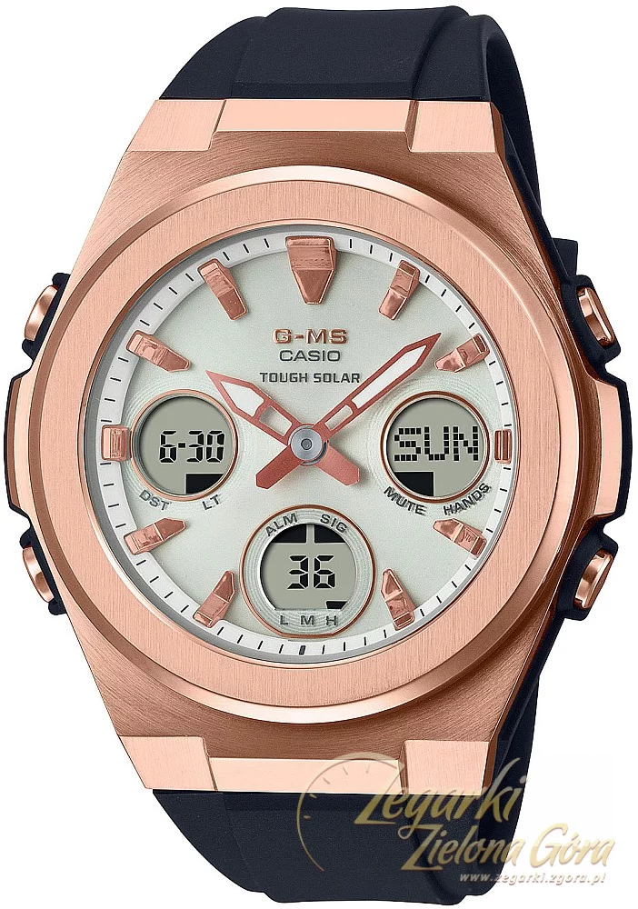 Casio MSG-S600G-1AER ⌚ Baby-G G-MS Steel Solar Zegarek Damski