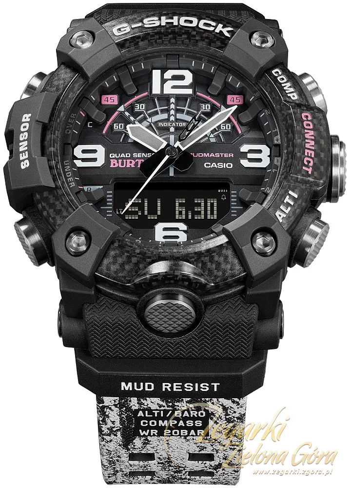 Casio GG-B100BTN-1AER ⌚ G-Shock Mudmaster Quad Sensor Bluetooth Burton ...