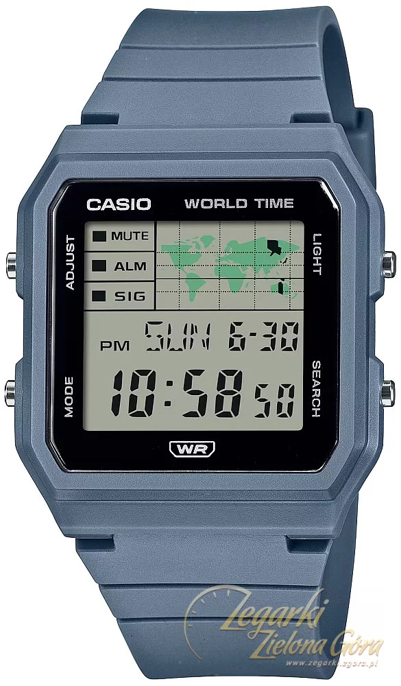 Casio LF-30W-2AEF ⌚ Retro Vintage World Map Zegarek Męski