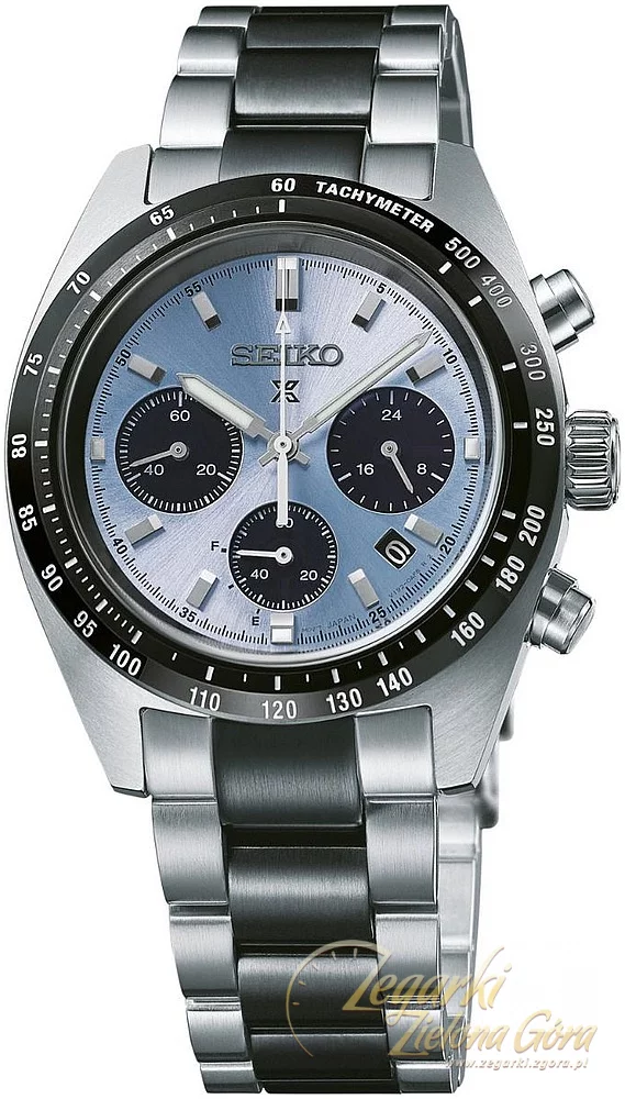 Seiko SSC909P1 ⌚ Prospex Land Speedtimer 39mm Solar Chrono Crystal ...