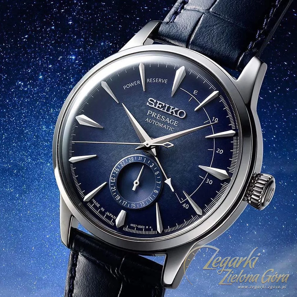 Seiko SSA361J1 ⌚ Presage Automatic Cocktail Time Power Reserve Limited ...